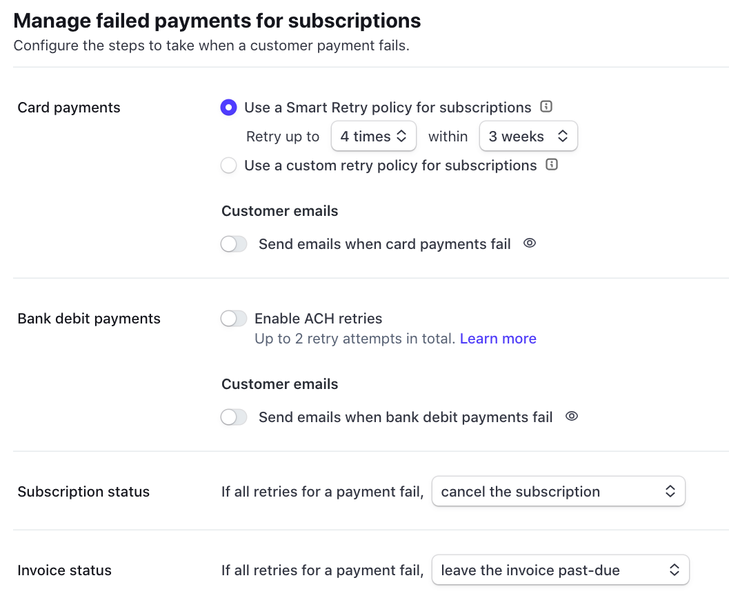 How to Resolve Failed Recurring Payments
